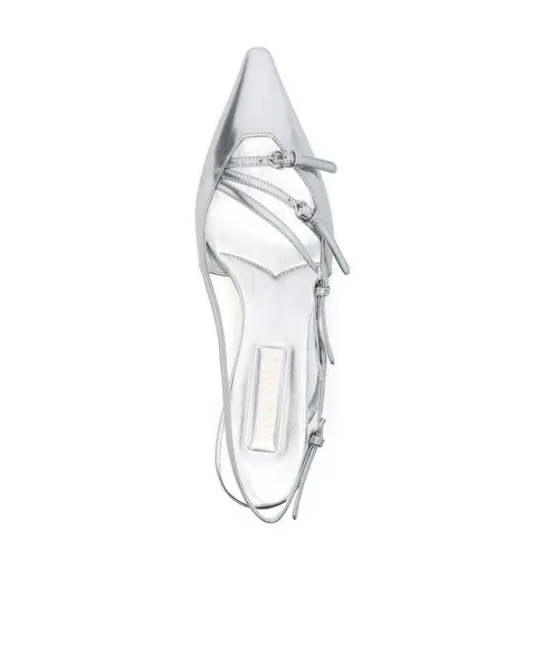 Miu Miu Leather Buckle Pumps