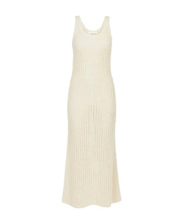 Chloé Sleeveless Maxi Dress In Wool, Cashmere, And Silk Knit
