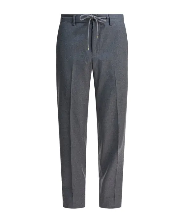 BRIGLIA 1949 Paloma Drawstring Trousers - Black