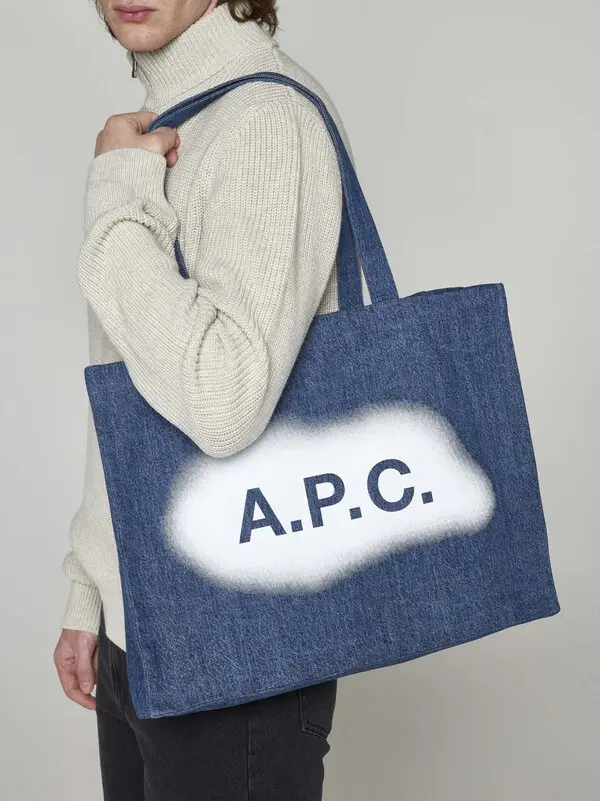 A.p.c. Logo Tote Bag
