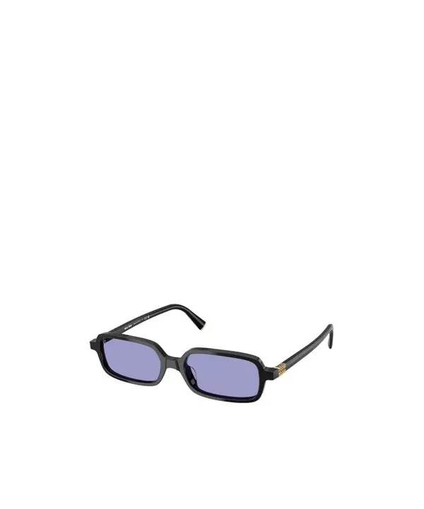 Miu Miu Rectangle Frame Sunglasses - Blue