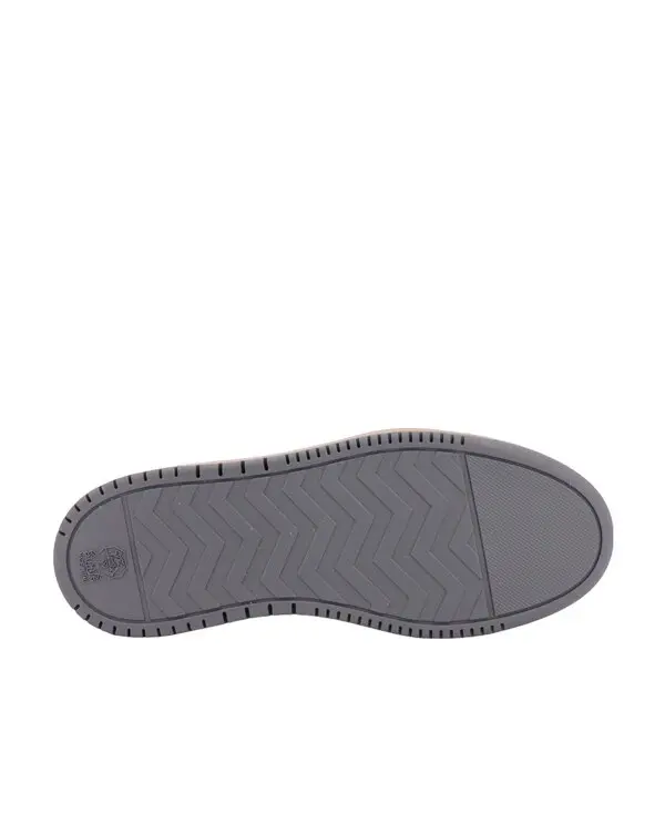 Brunello Cucinelli Logo-patch Suede Lace-up Sneakers