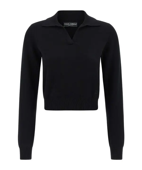 Dolce & Gabbana Cashmere Polo Top
