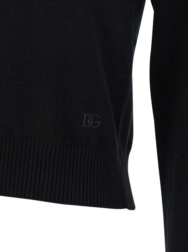Dolce & Gabbana Cashmere Polo Top