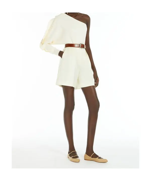 Max Mara Asymmetric One-sleeved Knitted Jumper