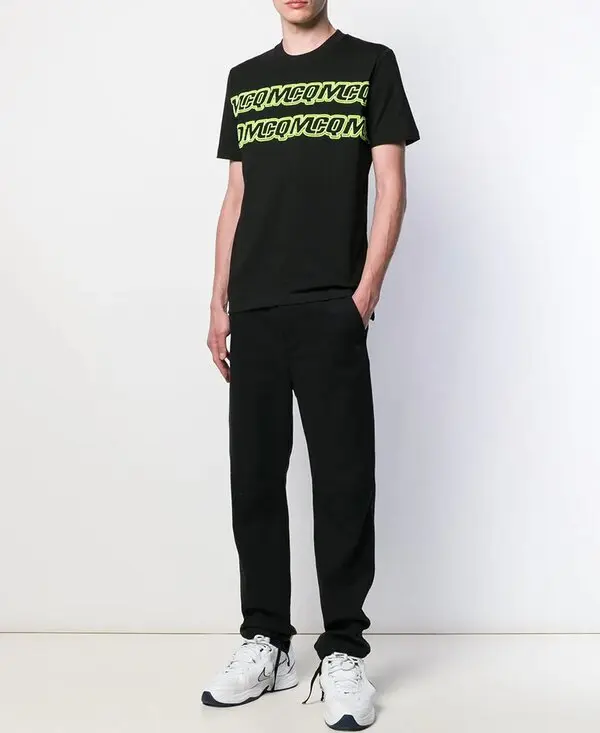 Alexander McQueen Logo Embroidered T-shirt