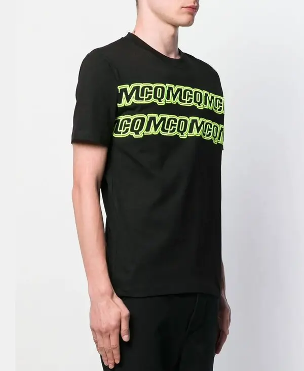 Alexander McQueen Logo Embroidered T-shirt