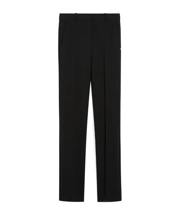 Sportmax Pleated Straight Leg Trousers
