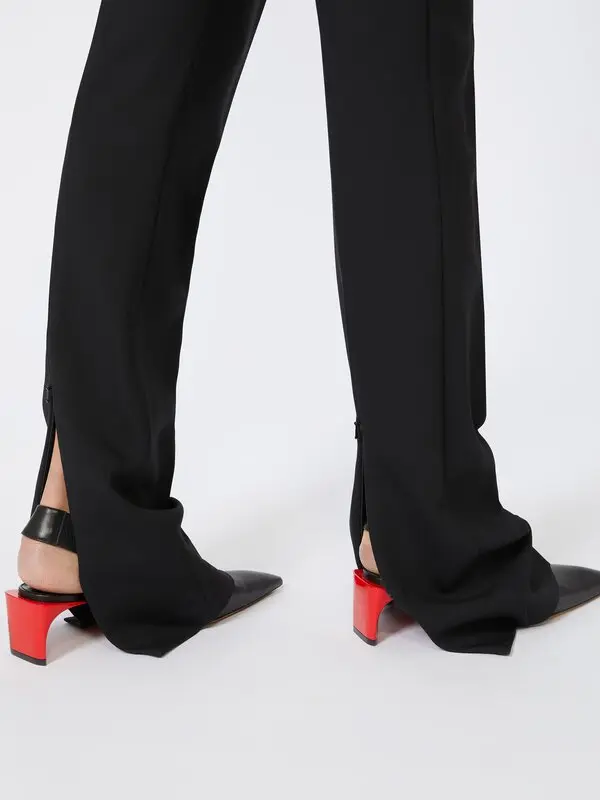 Sportmax Pleated Straight Leg Trousers