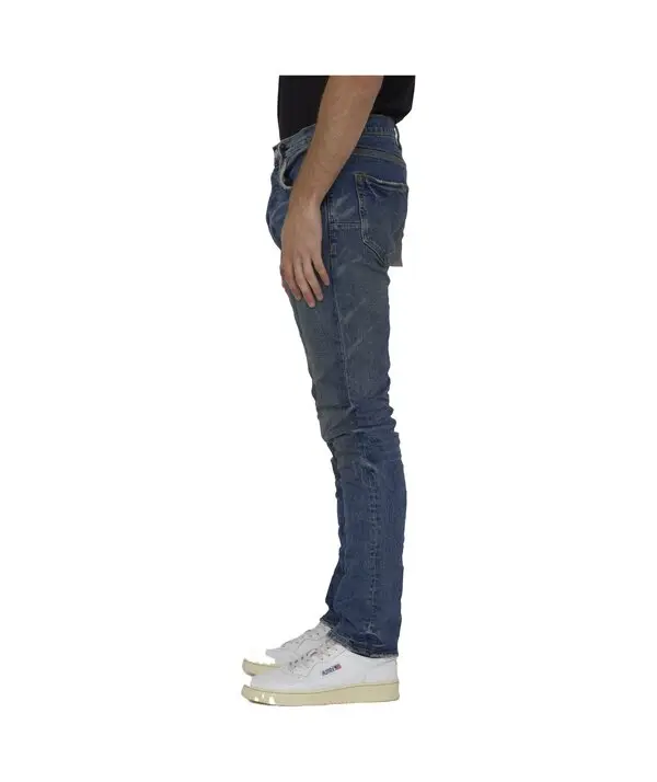 PURPLE BRAND Washed Skinny Jeans - Blue