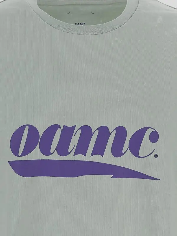 OAMC Logo-print Organic Cotton T-shirt