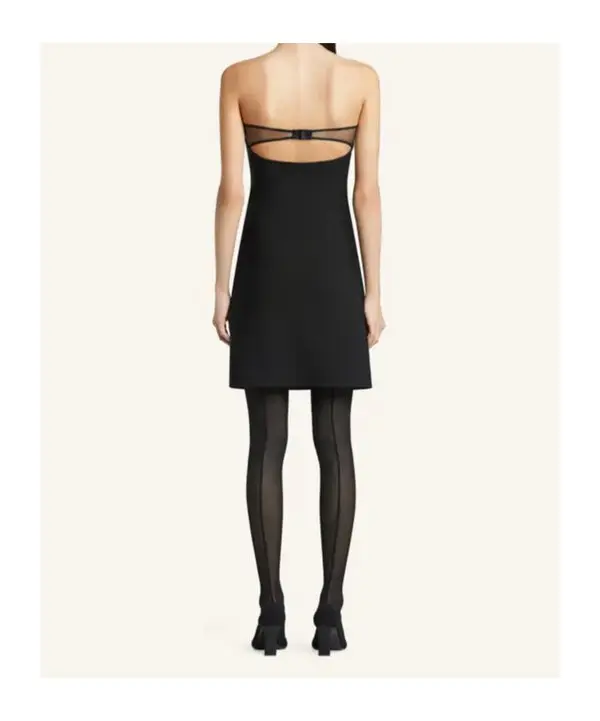 COURREGES Courrèges Strapless Cut-out Mini Dress