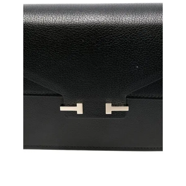 TOM FORD Foldover Top Mini Bag - Black