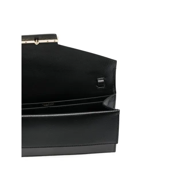 TOM FORD Foldover Top Mini Bag - Black