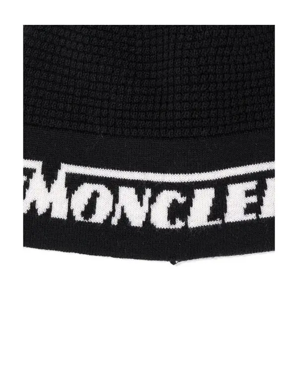 Moncler Logo Jacquard Knit Beanie
