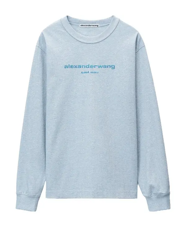 Alexander Wang Logo-print Cotton T-shirt