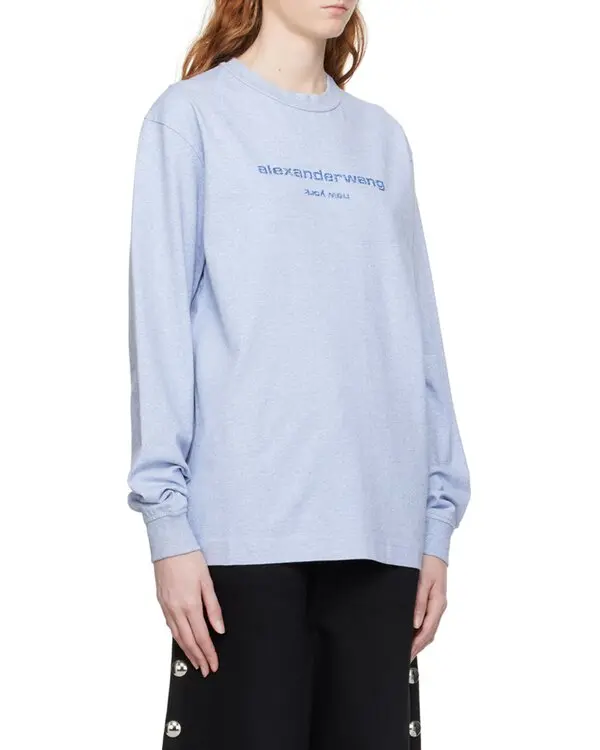 Alexander Wang Logo-print Cotton T-shirt