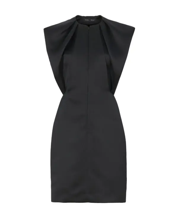 Proenza Schouler Ruched Crewneck Mini Dress