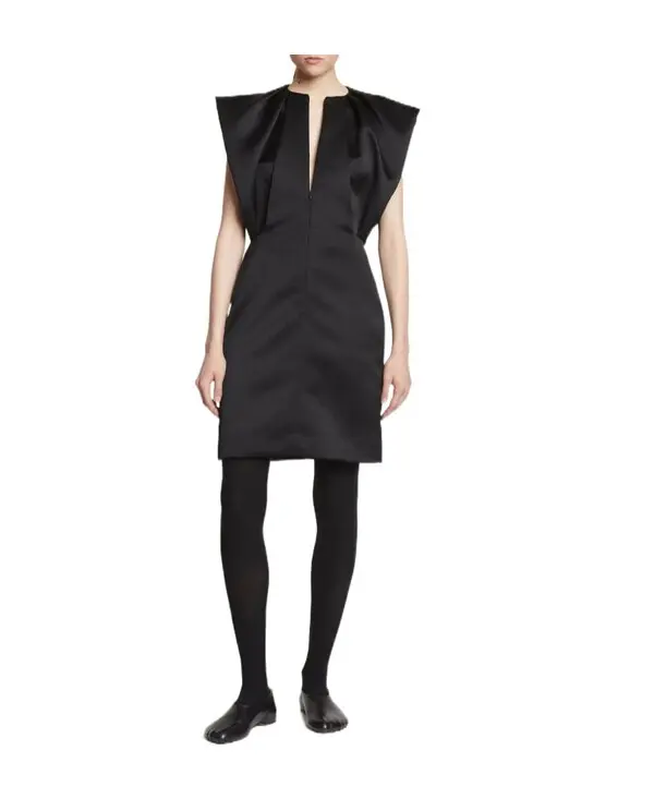 Proenza Schouler Ruched Crewneck Mini Dress