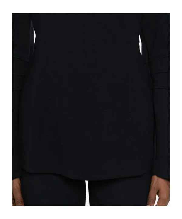 Max Mara Long-sleeved Sweater With Back Zip Closure
