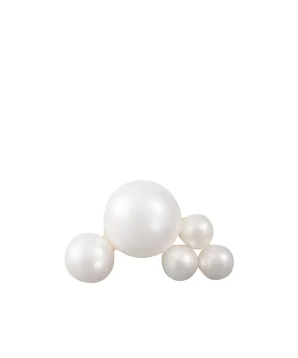 Sophie Bille Brahe Embrassee Cinq Single Pearl Earring - White