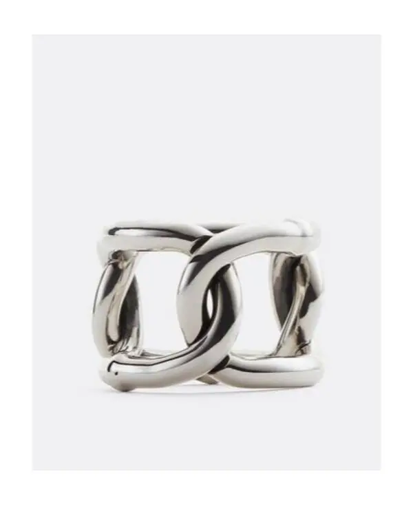 Bottega Veneta Logo Chain Ring