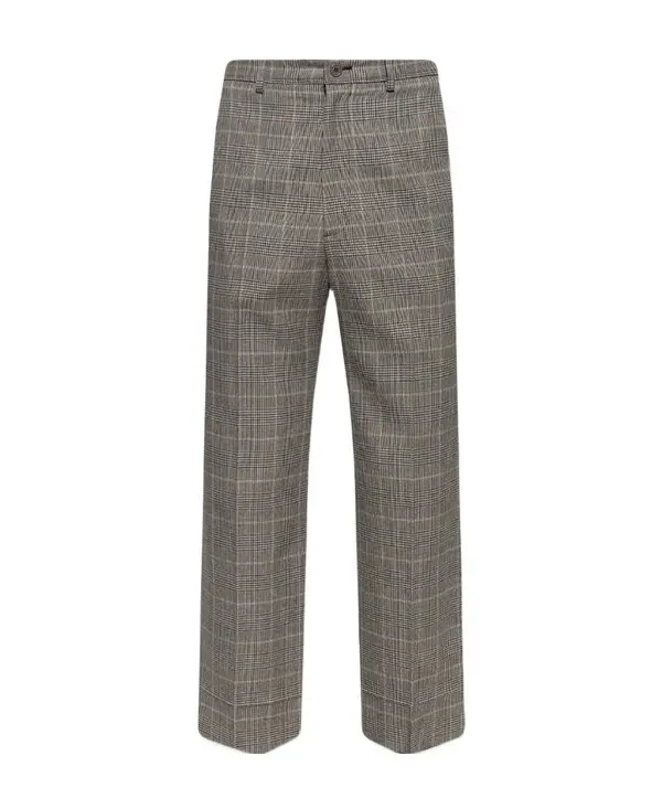 Gucci Logo-patch Tailored Trousers