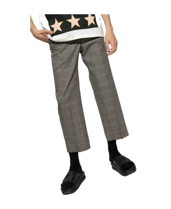 Gucci Logo-patch Tailored Trousers
