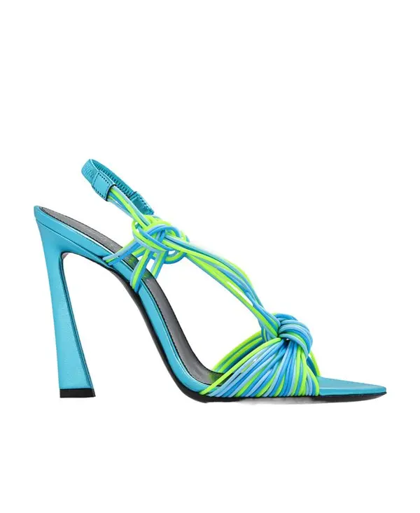 Saint Laurent Logo High-heeled Sandals