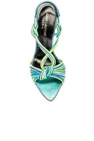 Saint Laurent Logo High-heeled Sandals