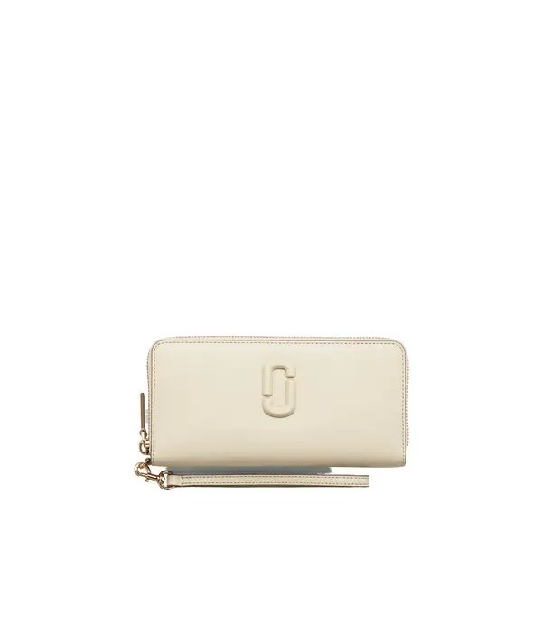 Marc Jacobs Continental Zip-up Wallet - Nude
