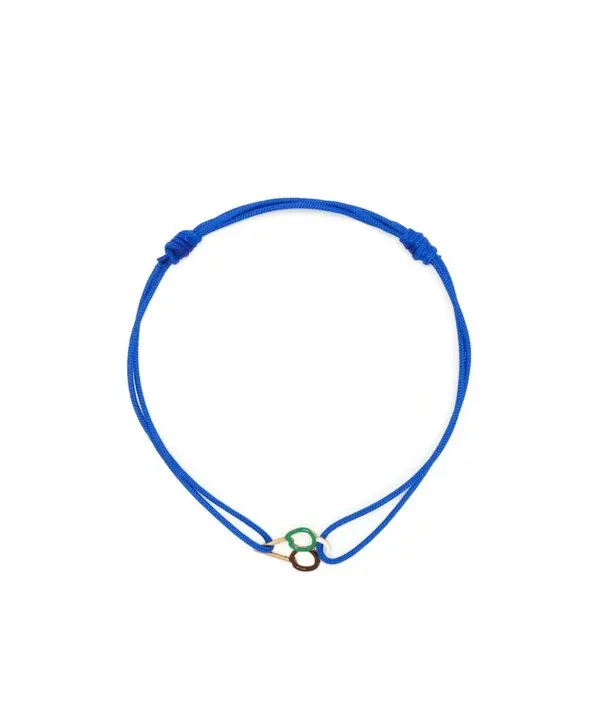 ALIITA Gelato Enamel Cord Bracelet - Blue