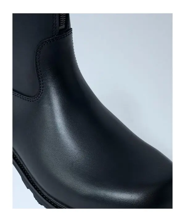 RIER Front-zip Mid-calf Boots