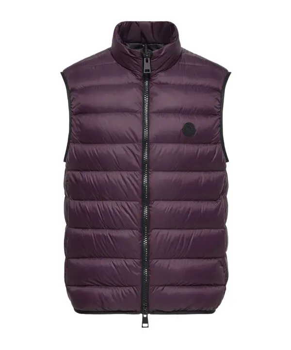 Moncler Deneb Down Vest - Grape Red