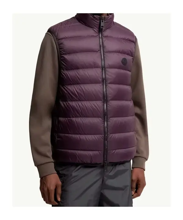 Moncler Deneb Down Vest - Grape Red