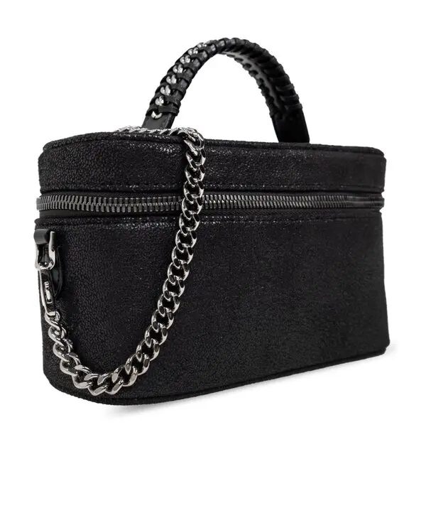 Stella McCartney Falabella Vanity Zipped Crossbody Bag - Black