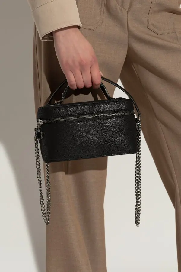 Stella McCartney Falabella Vanity Zipped Crossbody Bag - Black