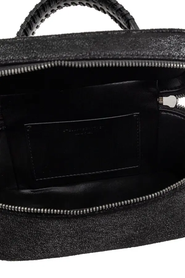 Stella McCartney Falabella Vanity Zipped Crossbody Bag - Black