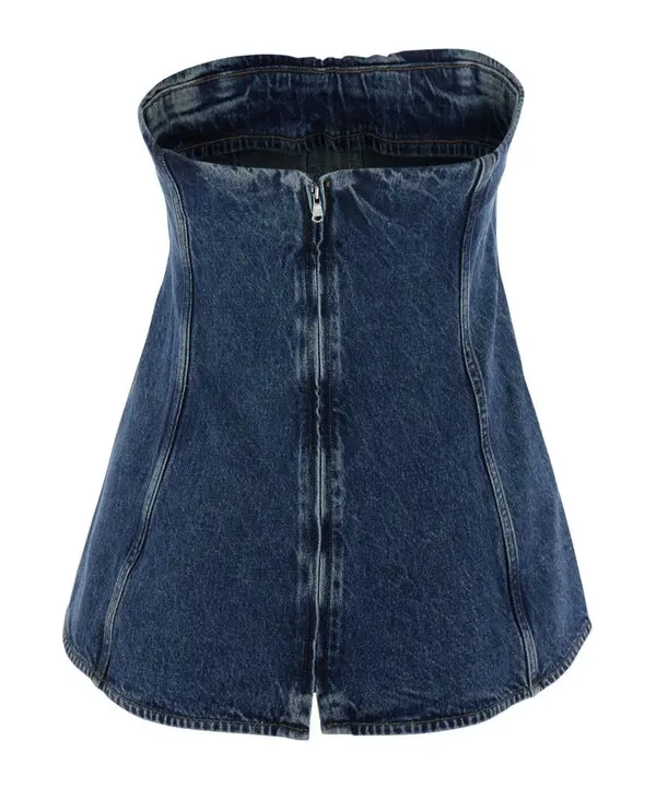 AGOLDE Lara Strapless Corset Top