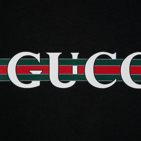 Gucci Logo Printed Jersey T-shirt