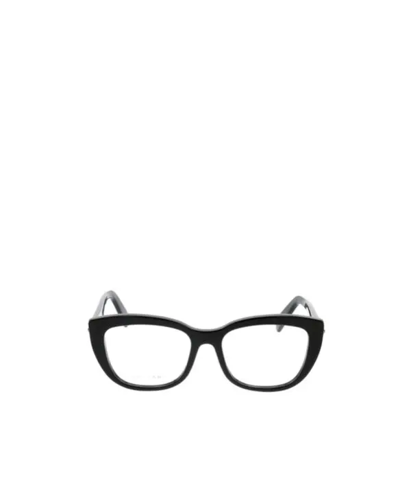 BVLGARI Square Frame Eyeglasses - Black
