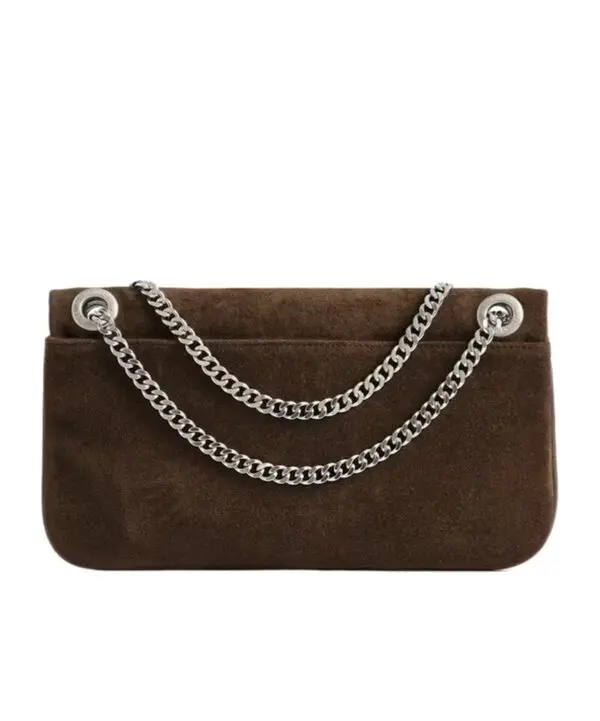Zadig&Voltaire Rock Ii Clutch Bag With Chain Strap