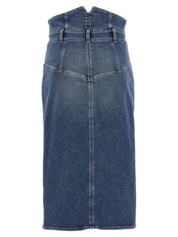 Elisabetta Franchi Denim Skirt