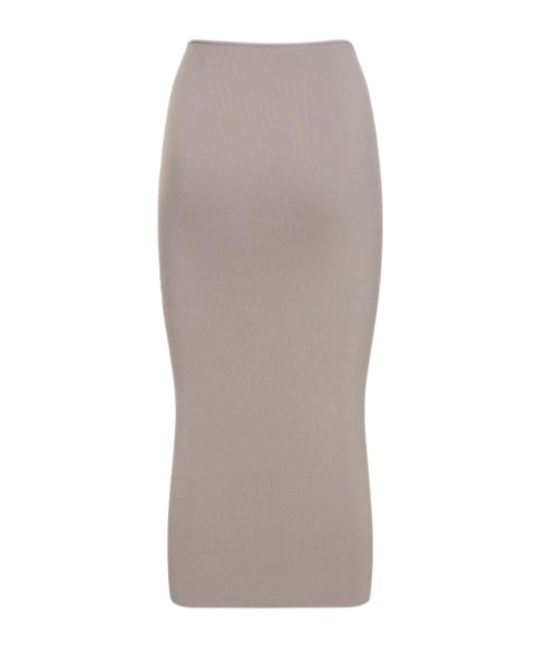 DION LEE Hollow Knit Mid-length Skirt