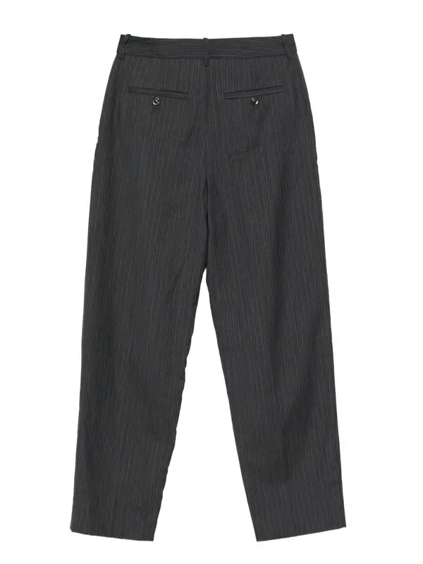 Soeur Straight Leg Pinstripe Trousers