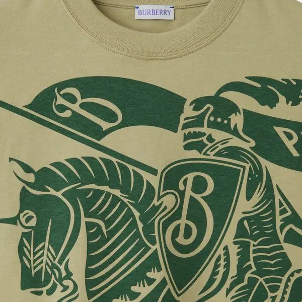 Burberry Ekd Printed Crewneck T-shirt - Nude