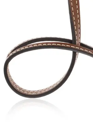 Max Mara Logo Leather Charm