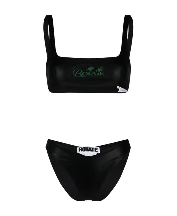 ROTATE BY BIRGER CHRISTENSEN Logo Bikini - Black