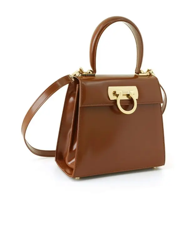 FERRAGAMO Gancini Top Handle Bag