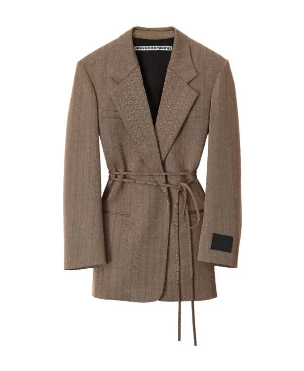 Alexander Wang Wrap Tie Blazer